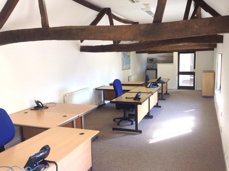 The Stalls Inside - Cowage Farm